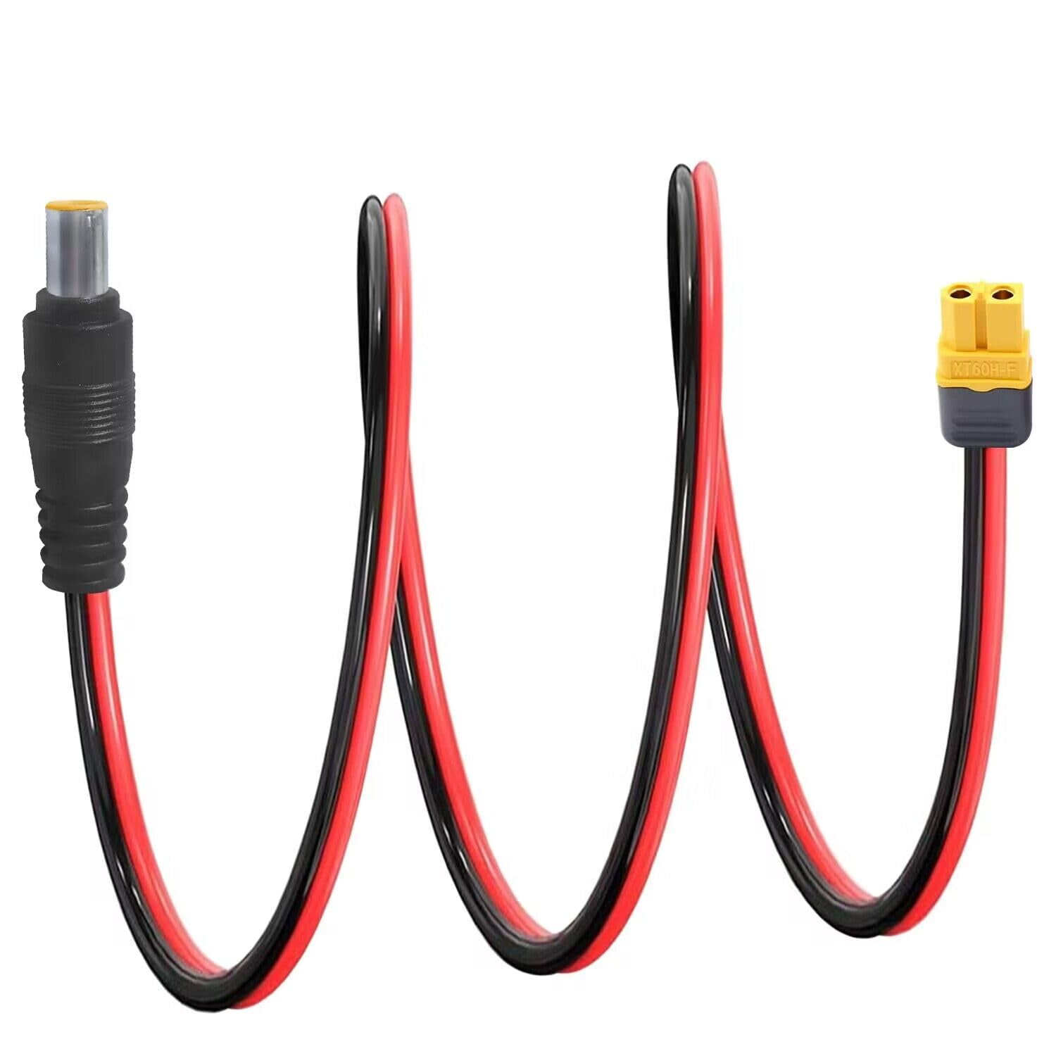 14AWG DC 7.9mm x 0.9mm to XT60 Connector Extension Cable,XT60 Female ...