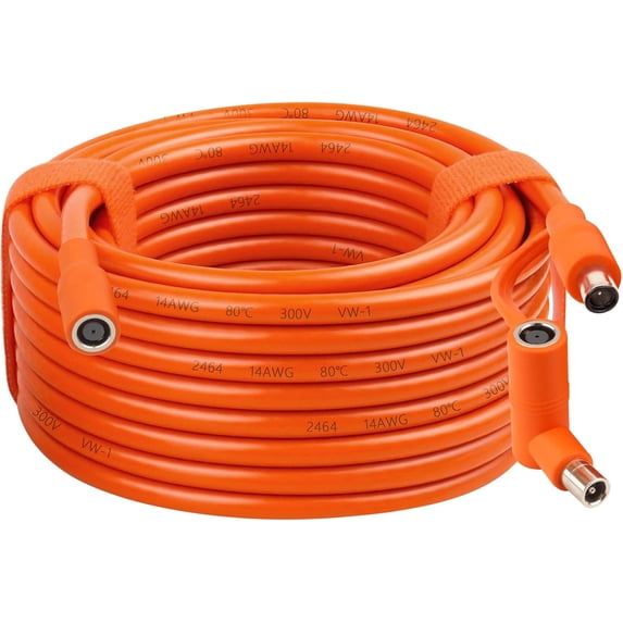 14AWG DC Solar Panel Power Wire 30FT, 14AWG 8mm DC Extension (DC7909 to ...