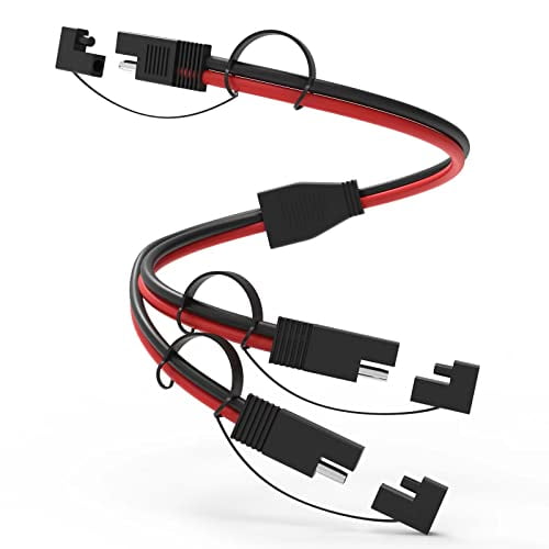 14AWG SAE Y Splitter Cable SAE Quick Disconnect Connector, DC Power ...