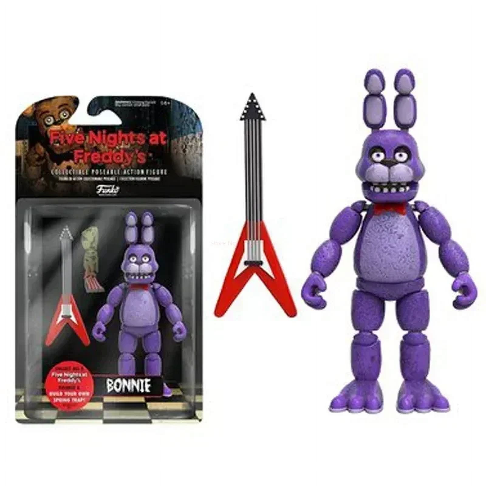 14CM FNAF Figures Nightmare Freddy Bonnie Foxy Chica Action Figure ...