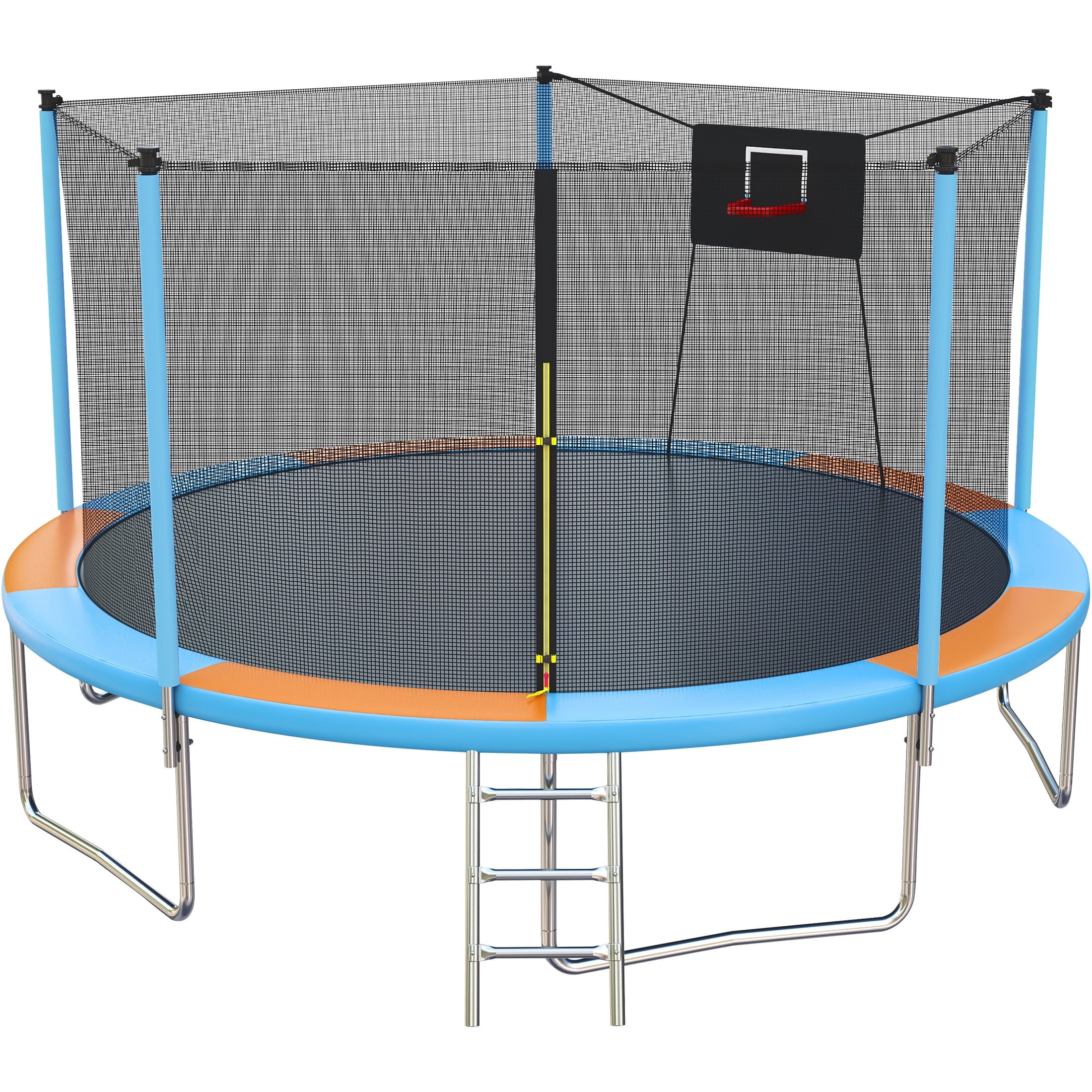 14FT Trampoline with Enclosure for Kids and Adults, SEGMART Upgraded ...