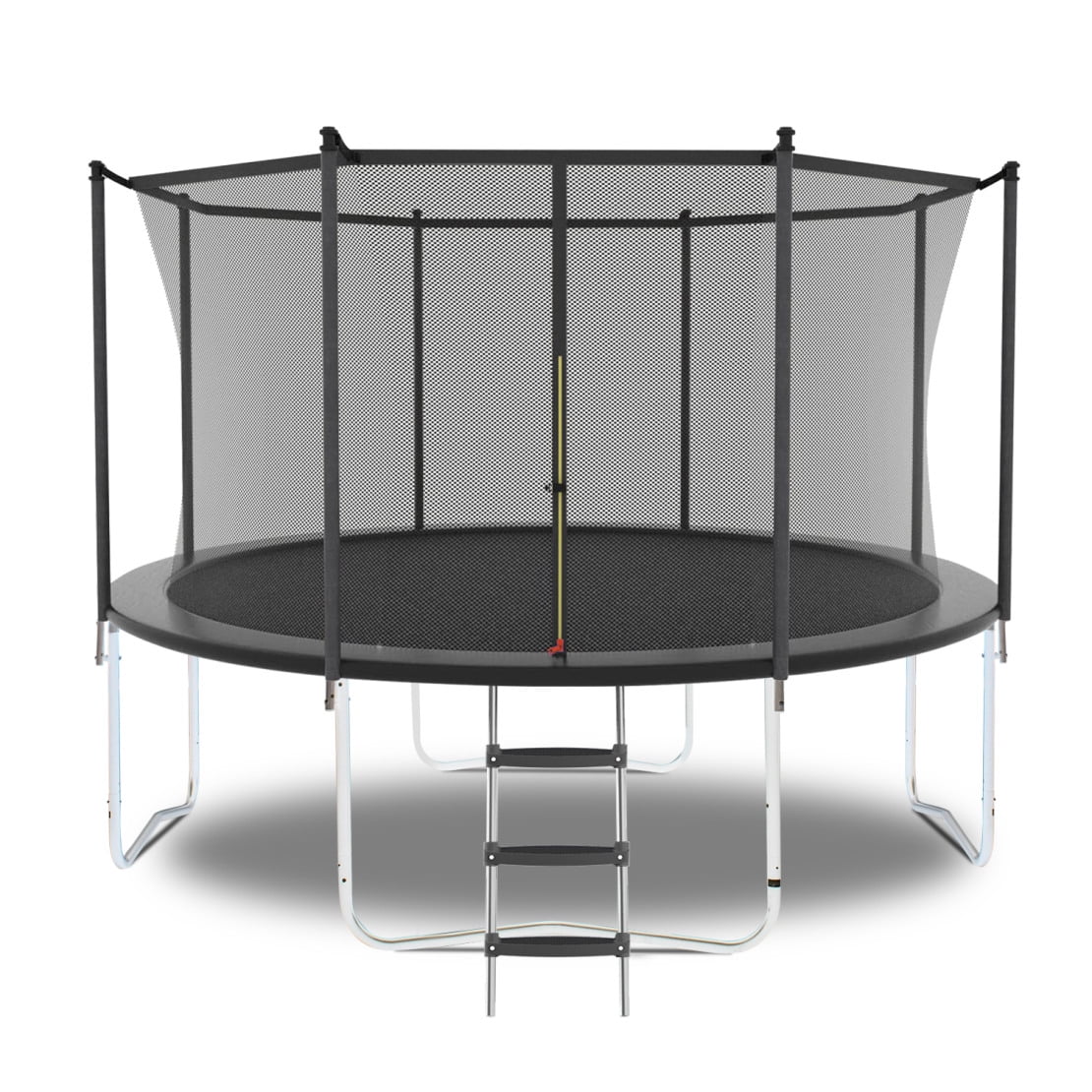 14FTTrampoline Set with Safety Enclosure Net, Sports Trampolines with ...