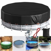 RIVERGRIT 20 Ft Round Pool Cover Above Ground, Swimming Pool Cover ...