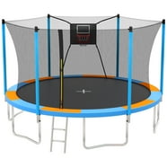 Propel 15' Trampoline with Bounce Control, Steel Springs, Safety ...