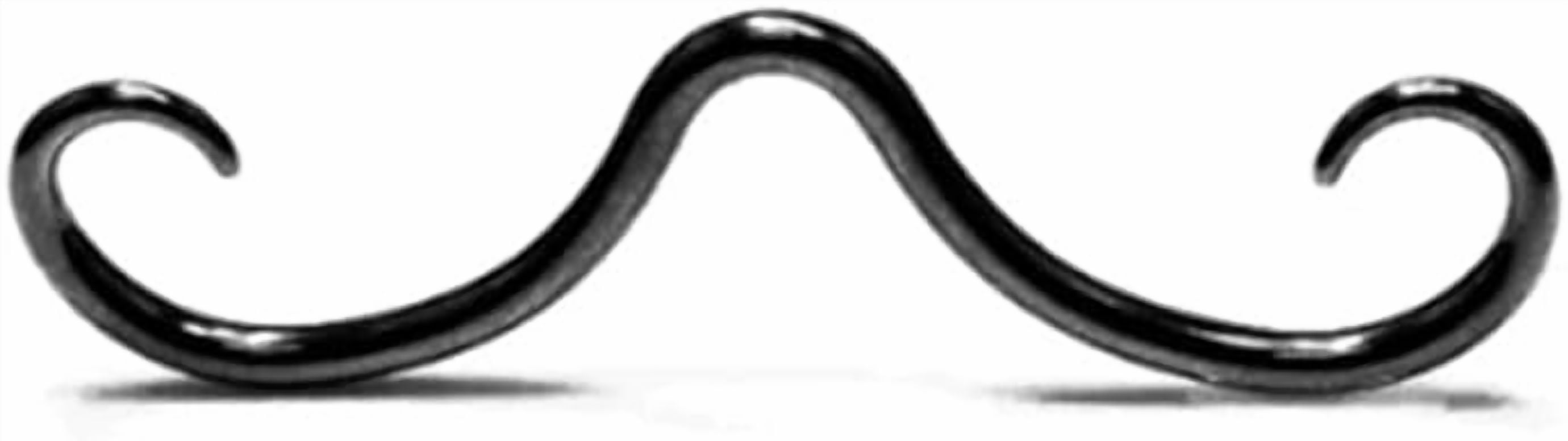 14G Mustache Nose Premium Septum Jewelry Cool Septum Ring 316 Surgical ...