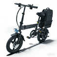14IN Portable Folding Ebike 20mph 500W Motor 30 mile High Energy ...