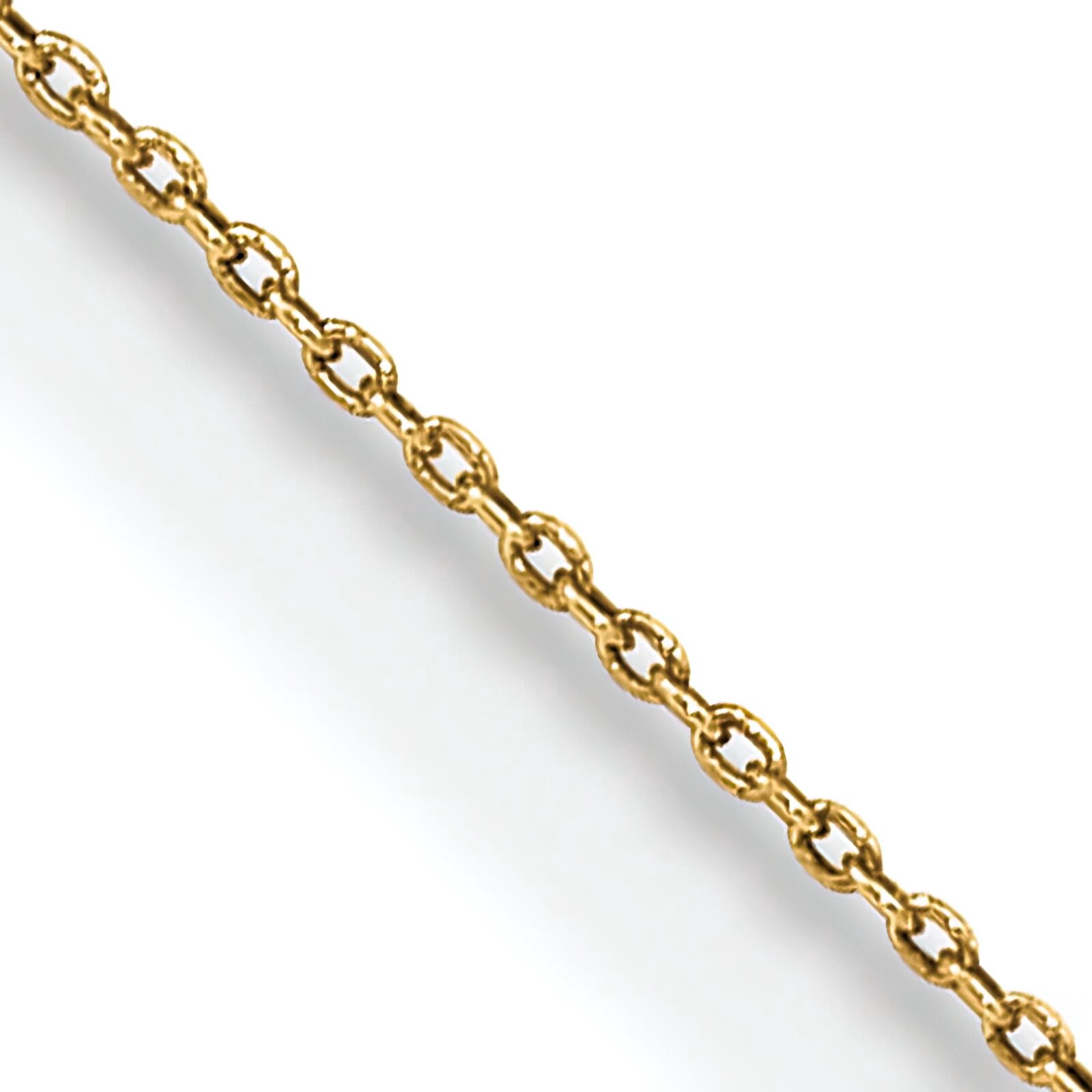 14K Gold .6mm Cable Chain 24" - Walmart Business Supplies
