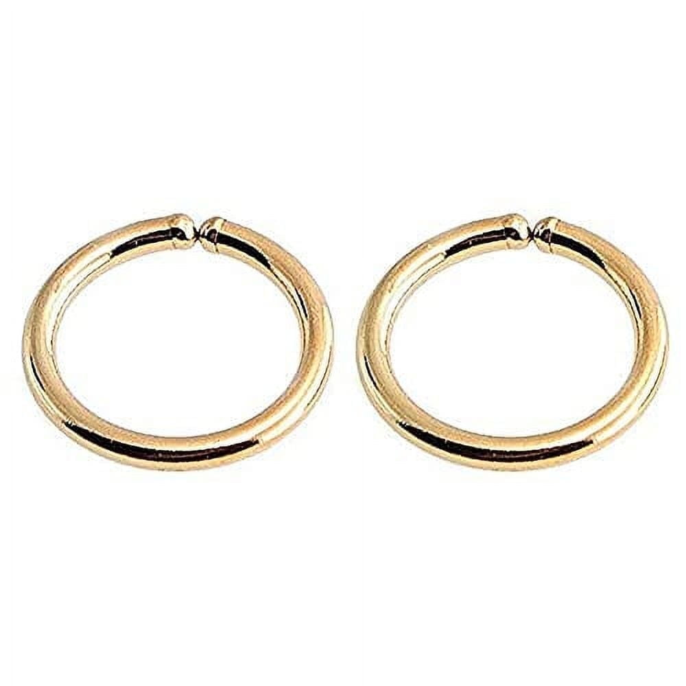 4mm 22 GA 14K Gold Filled Nose, Septum, Ear, Tragus Cartilage Helix ...