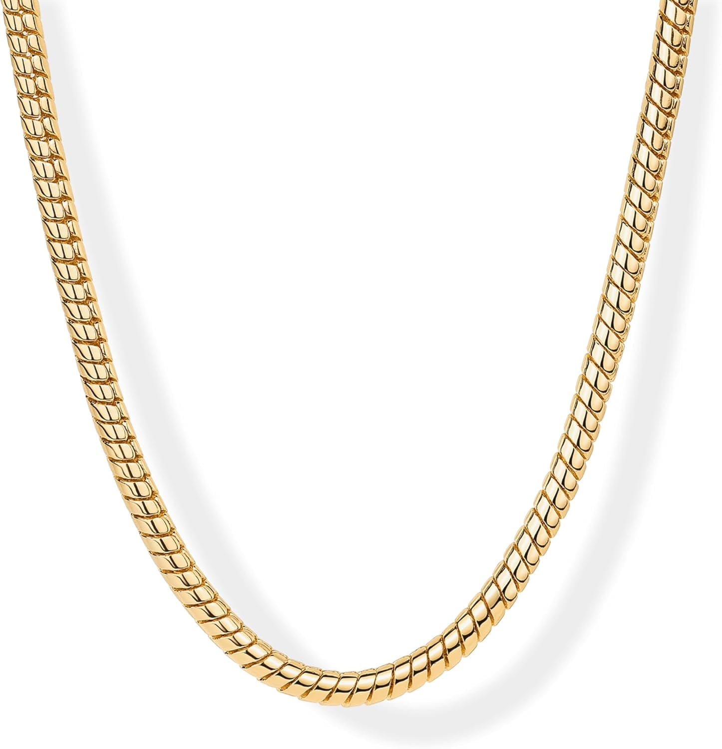 14K Gold Plated Chunky Chain Choker Necklaces for Women | Gold ...