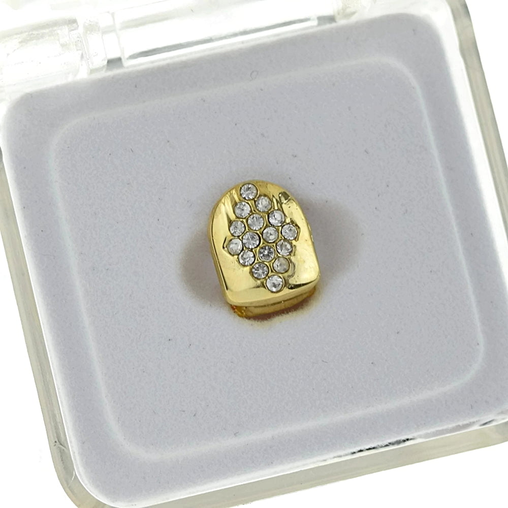 Gold Tooth Cap Diamond