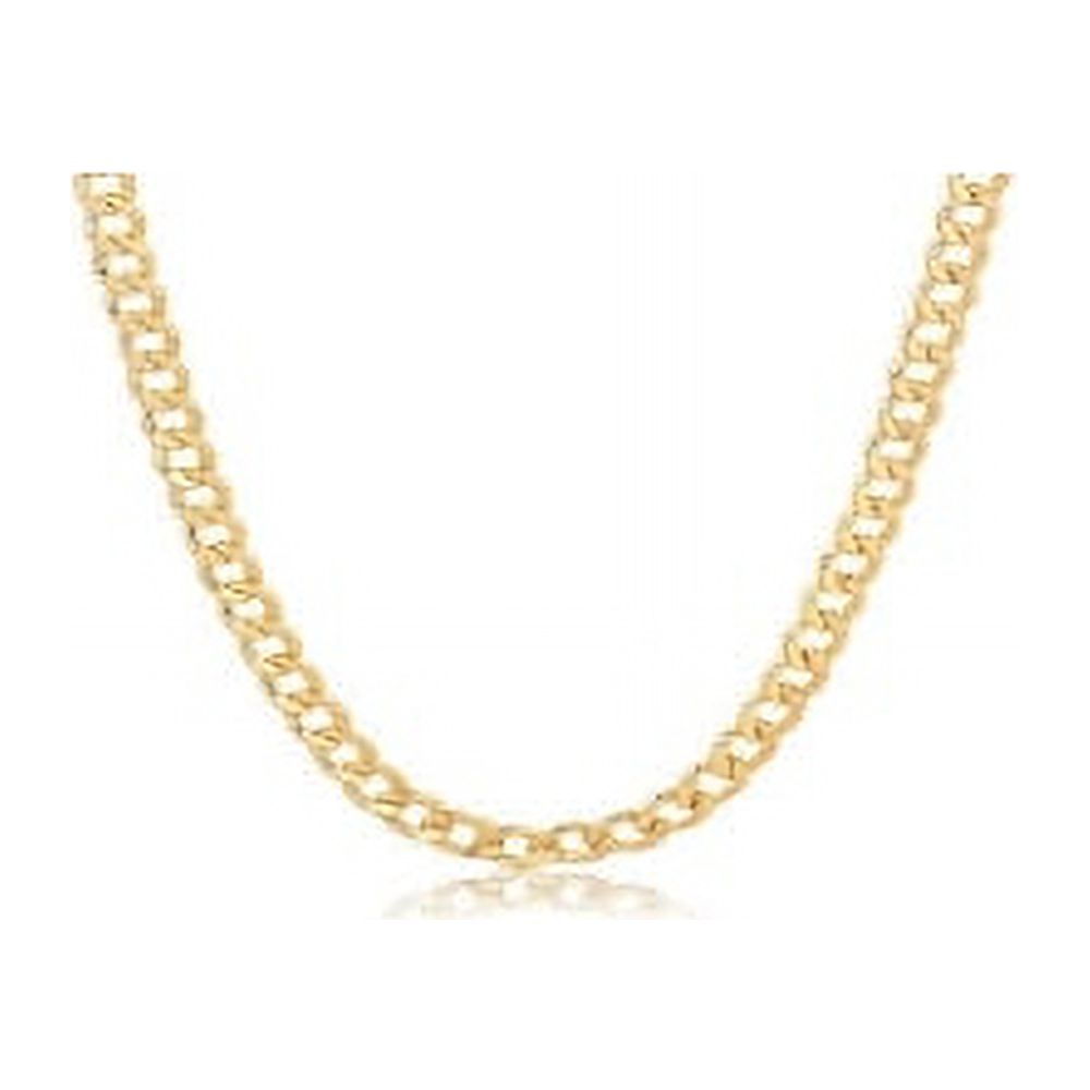 14K Gold Plated Layer Cuban Link Chain - Walmart.com