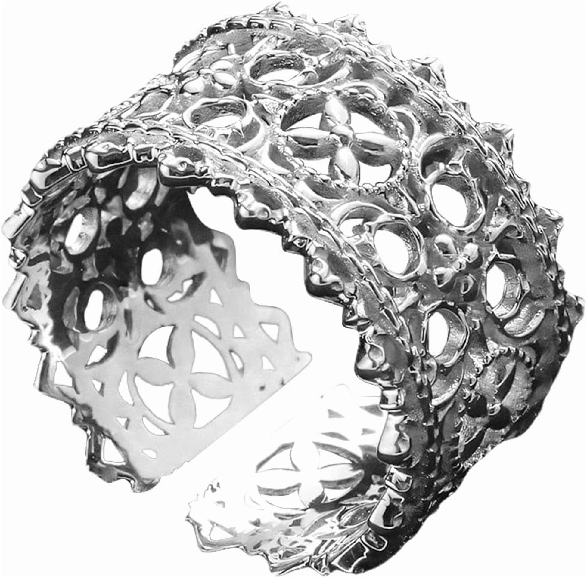 Terandius 14K Gold Plated Open Ring, 925 Sterling Silver Plated ...