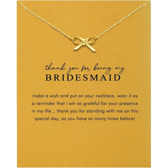 14K Gold Plated Pendant Necklace for Women, Dainty Charm Good Luck ...