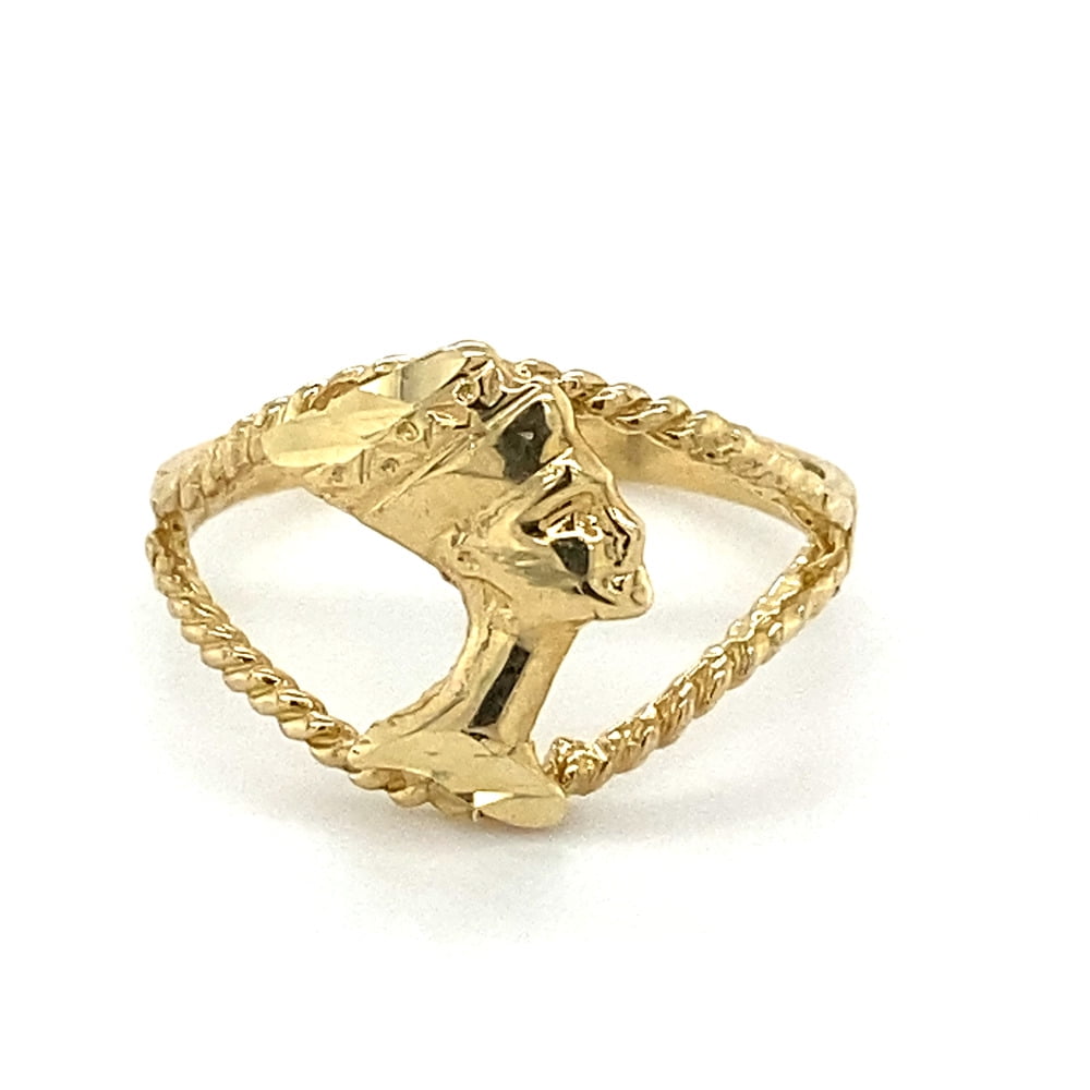 14K Ladies Nefertiti Ring - Walmart Business Supplies