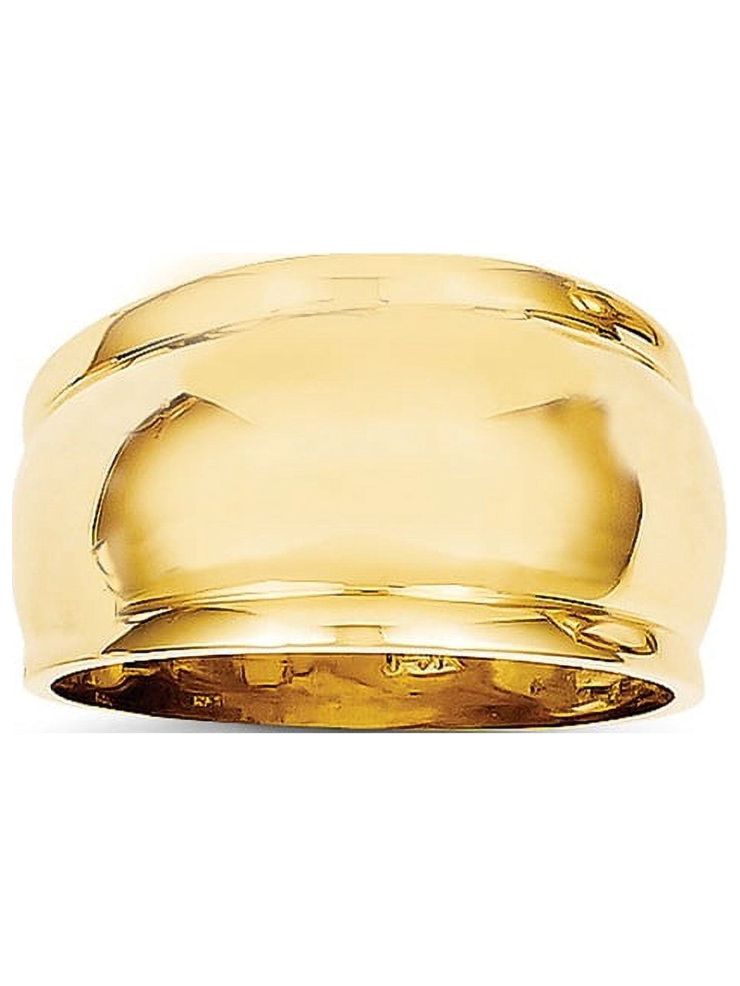 14K Polished Dome Ring - Walmart.com