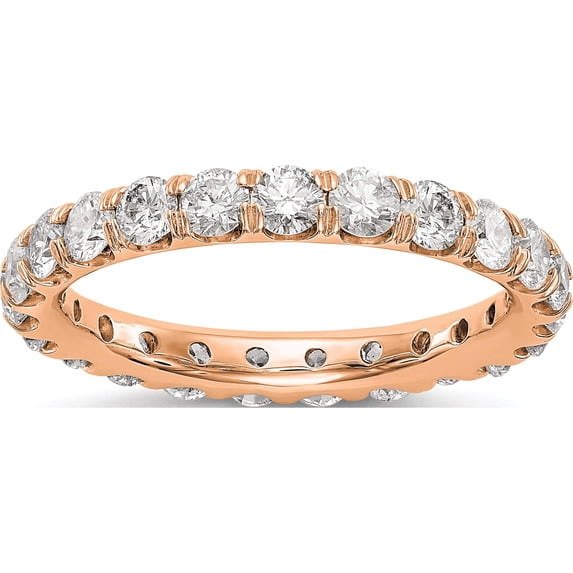 14K Rose Gold 14Kr True Origin Lab Grown Diamond Vs/Si, D E F, 2Ct ...