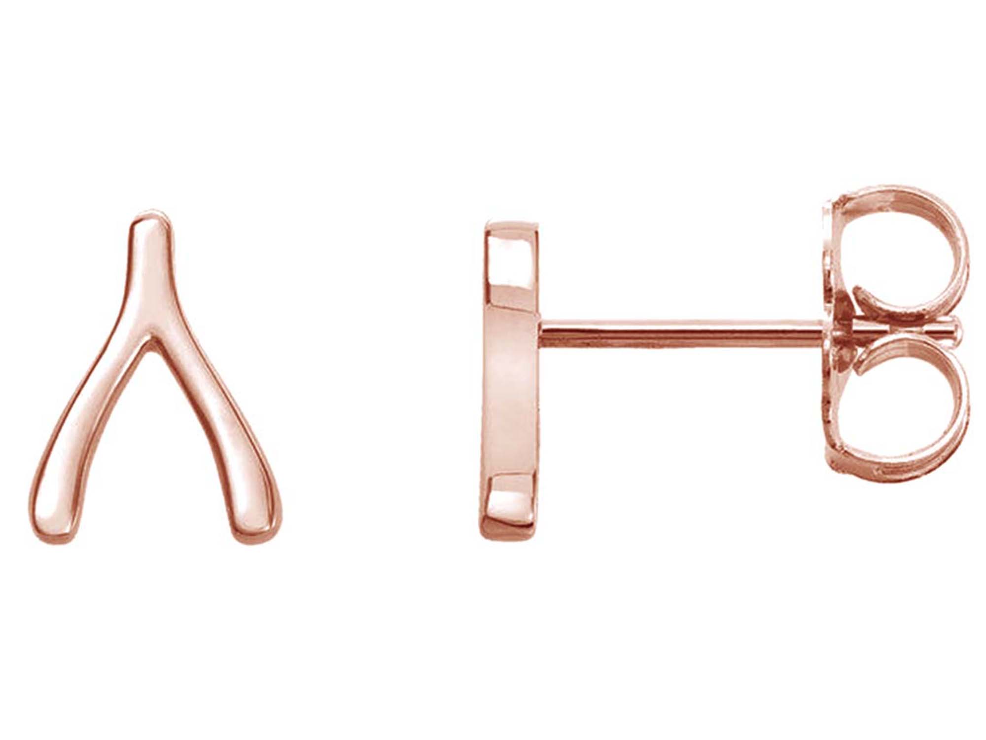 AFFY 14K Rose Gold Plated 925 Sterling Silver Minimalist Danity ...