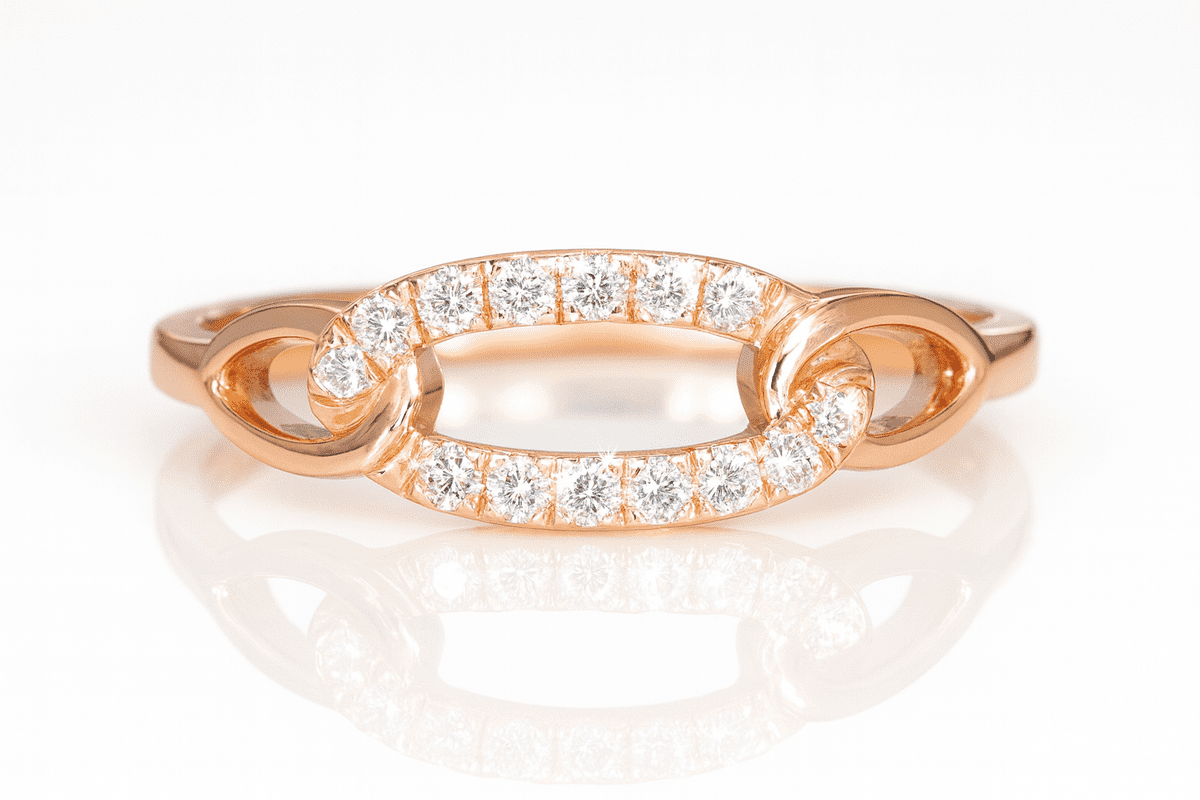 14K Solid Gold Anniversary Ring 1 Ct Moissanite Diamond Ring Unique ...