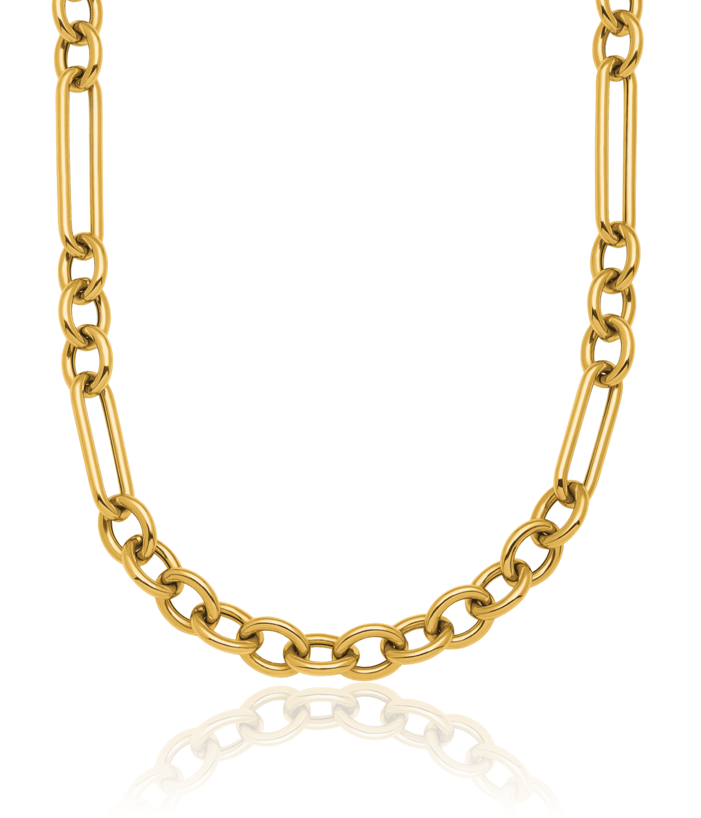 14K Solid Yellow Gold Link Y Drop 34 Chain Necklace Toggle Clasp ...