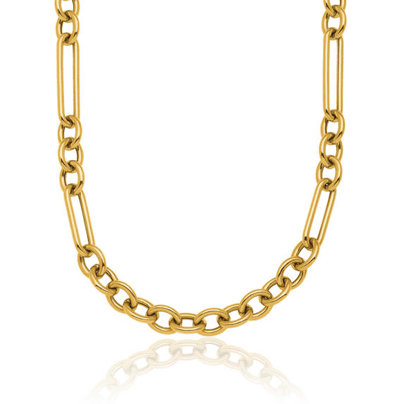 14K Solid Yellow Gold Link Y Drop 34 Chain Necklace Toggle Clasp ...