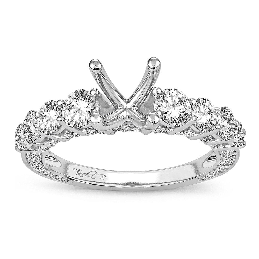 14K White Gold 1.53CT Diamond Bridal Set - Walmart.com