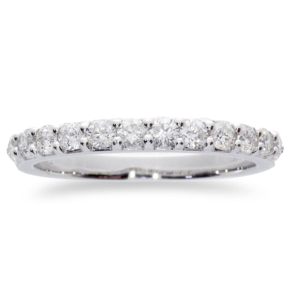 14k White Gold Brilliant Round Diamond Ring .90 Carats - Walmart.com