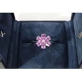 14K White Gold Plated 2Ct Pear Cut Lab Created Pink Sapphire Wedding ...