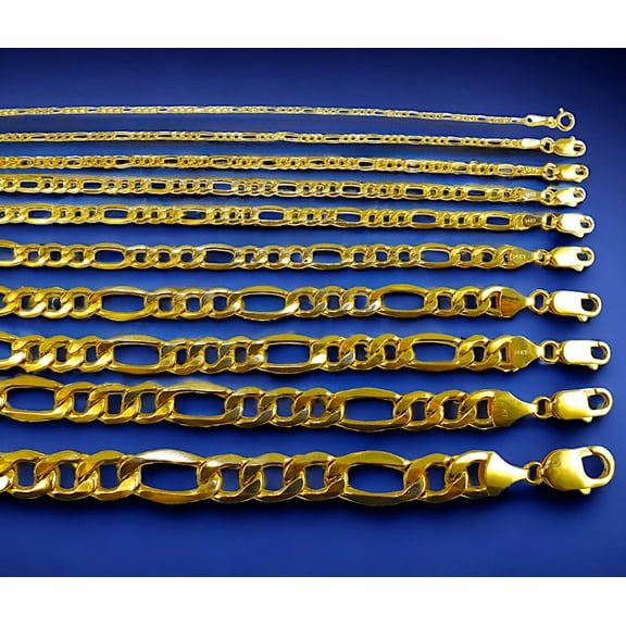 14K Yellow Gold SOLID Rope Chain Bracelet Necklace Men Women Jewelry 4 ...