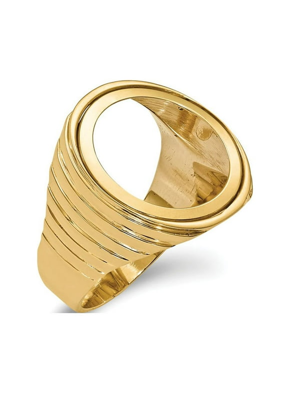 Gold Coin Ring Mounts