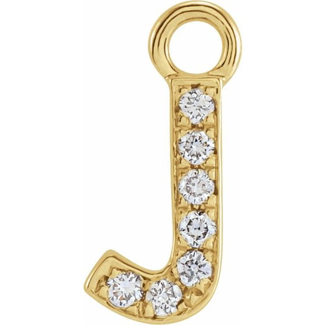14K Yellow Gold Round .9 Mm I1, H+ Polished .025 Ctw Natural Diamond ...