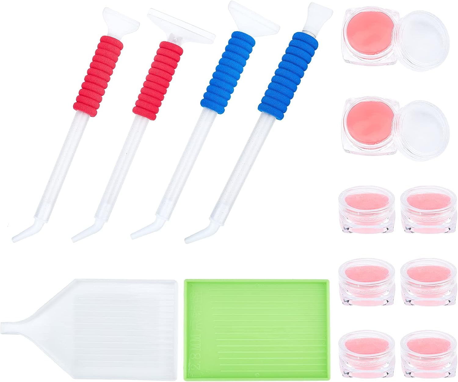 14PCS Double Head Diamond Drawing Painting Pens Handmade Resin 5D DIY ...