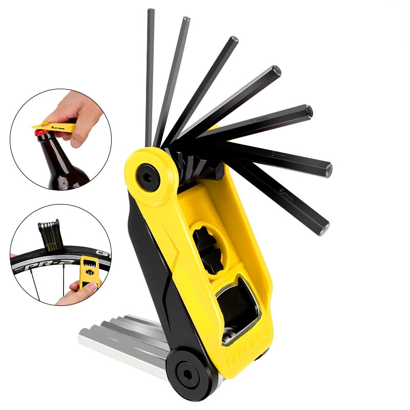 14PCS Folding Allen Wrench Sets, Metric and SAE Allen Key Set - Walmart.com