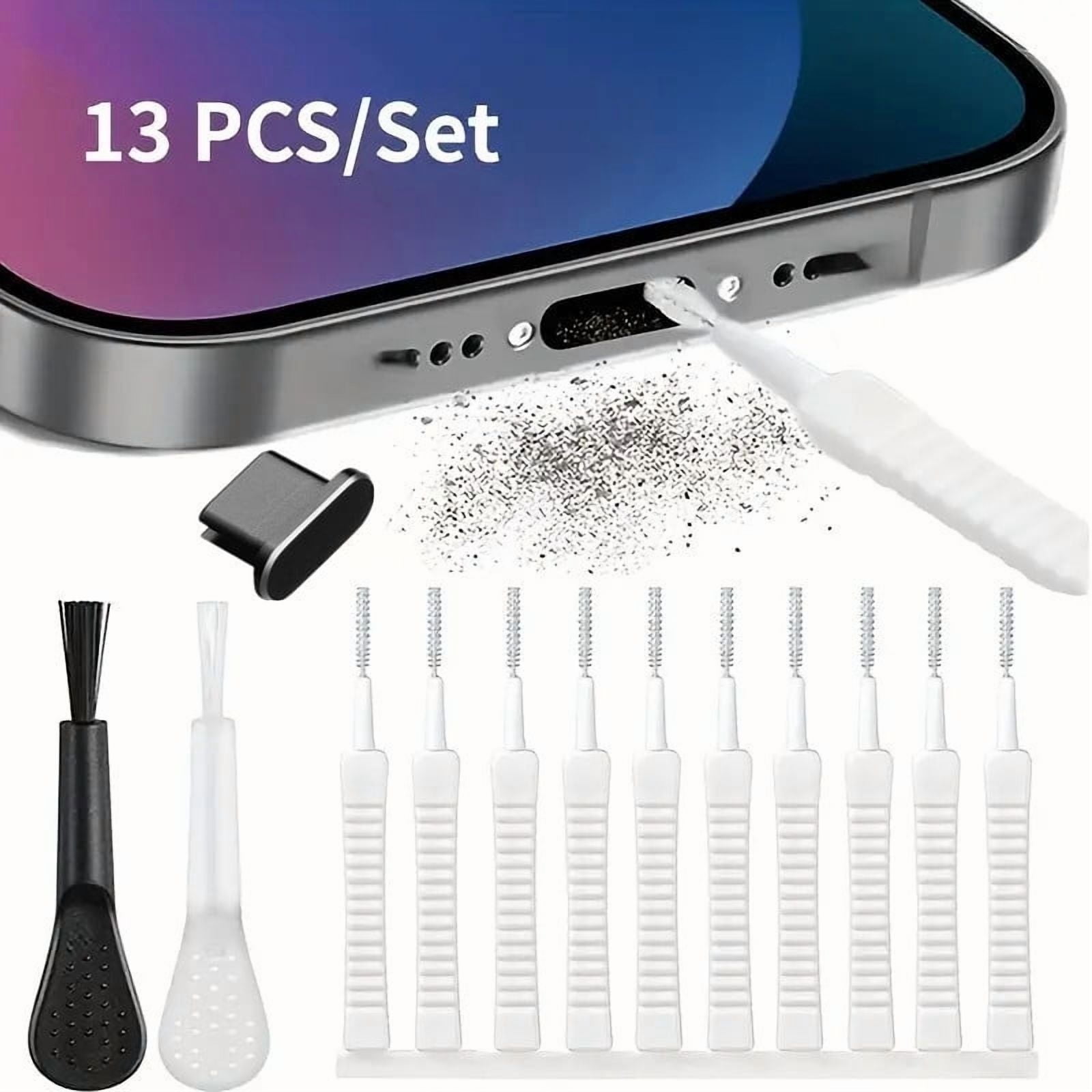 14PCS Phone Cleaning Kit with Brush and Tools for Charging Port ...