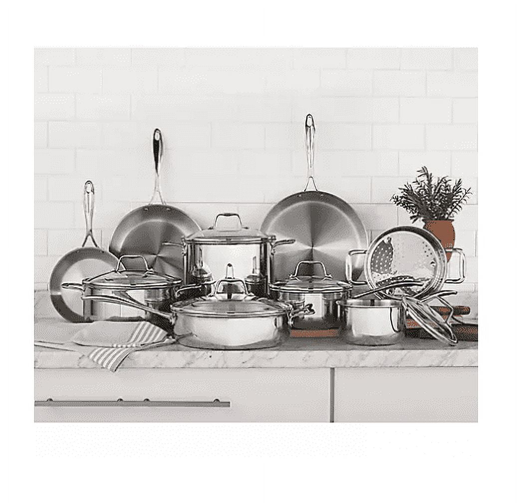 14PCTS 14 Piece Tri-Ply Cookware Set - Walmart.com
