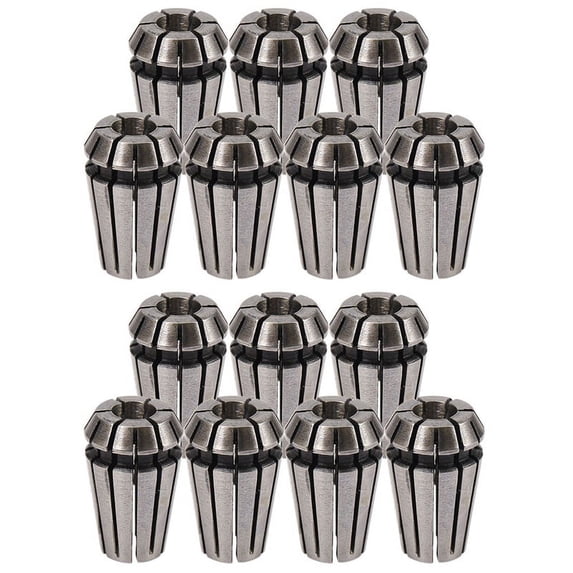 14Pcs 1-7mm ER11 Collet Chuck Tool Bits Holder Spring Collet for CNC ...
