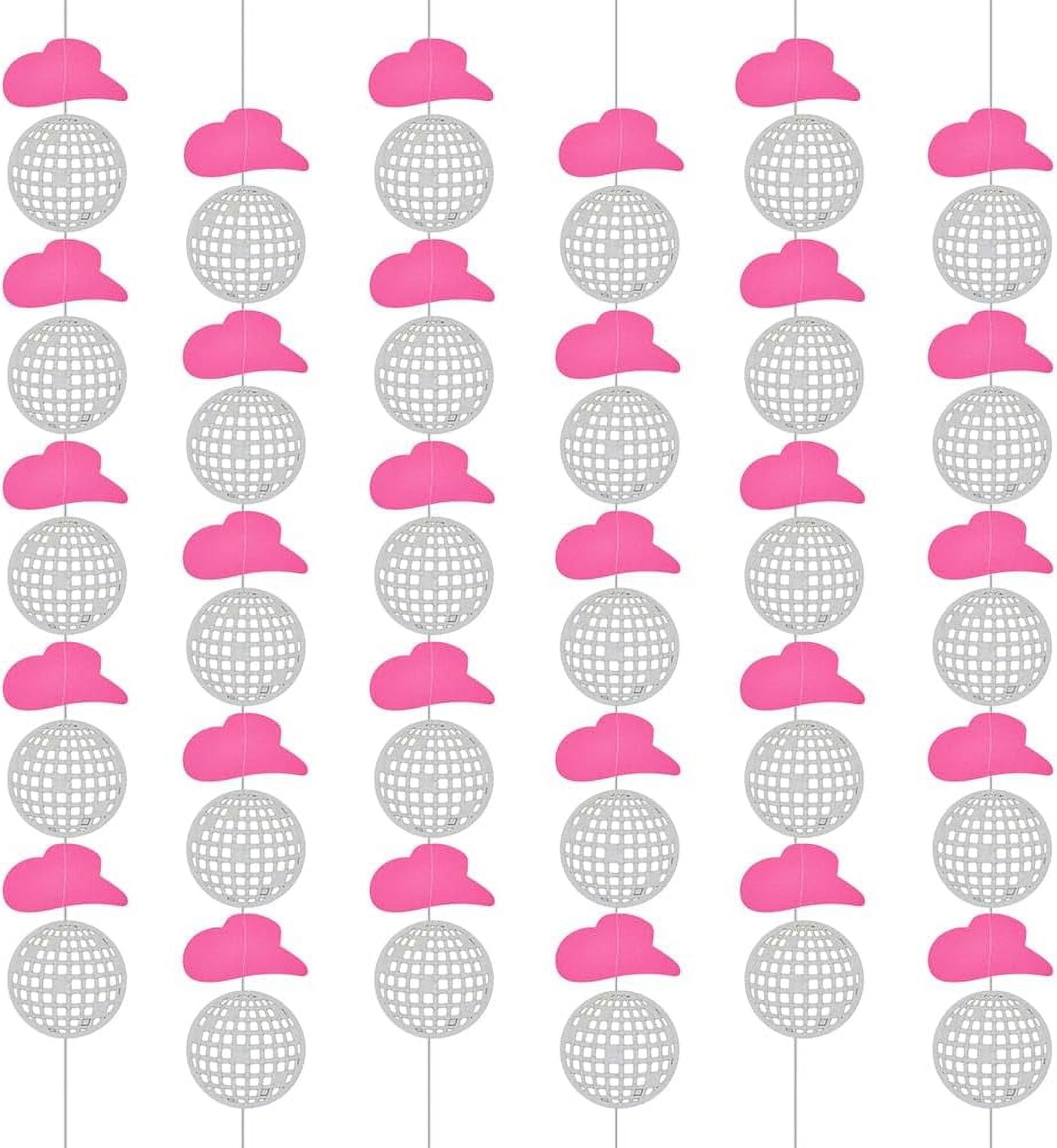 14Pcs 2 Set Cowgirl Party Hanging Decorations Cowboy Decoration Paper ...