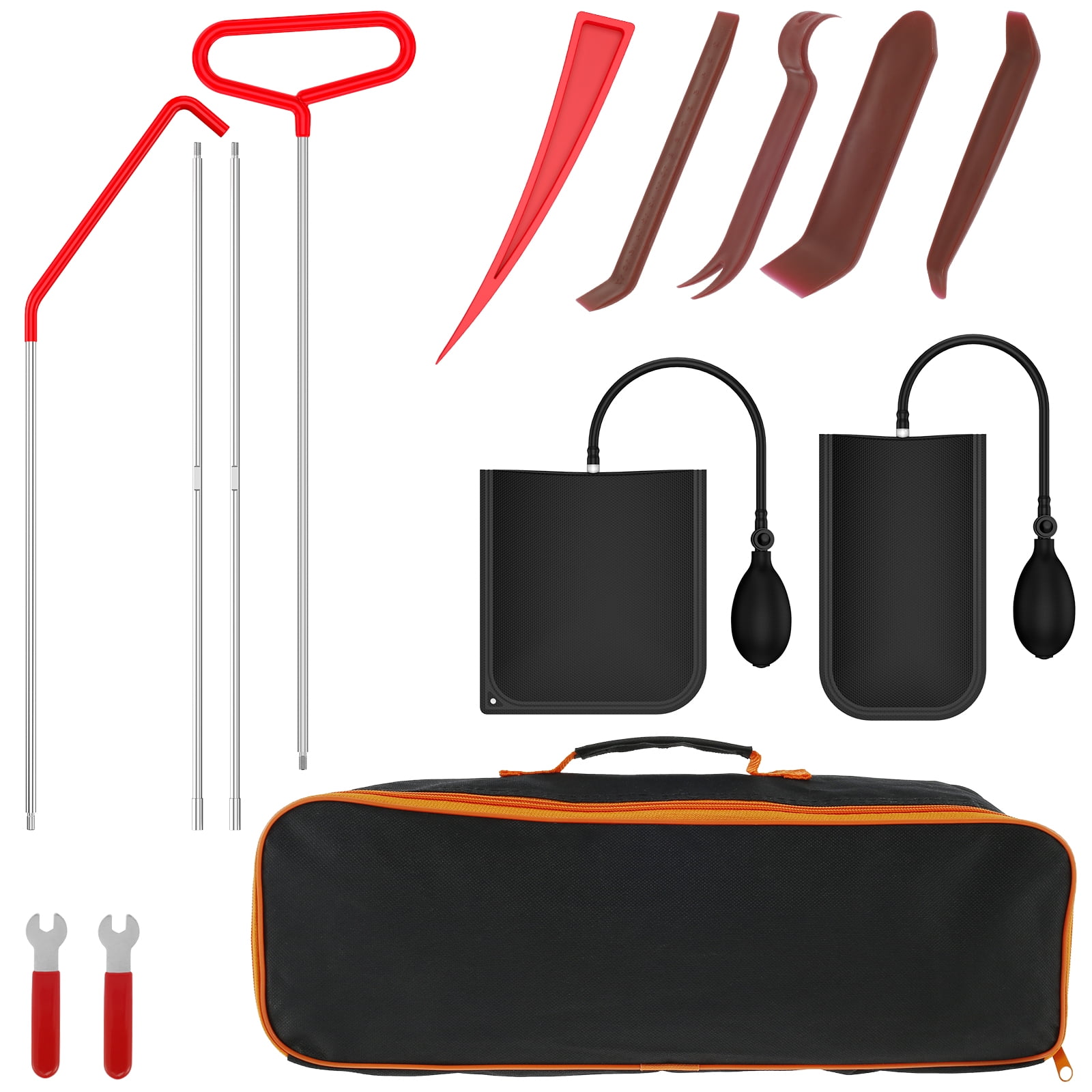 14Pcs Assorted 5th Wheel Pin Puller Kit Heavy Duty Hook Stainless Steel ...