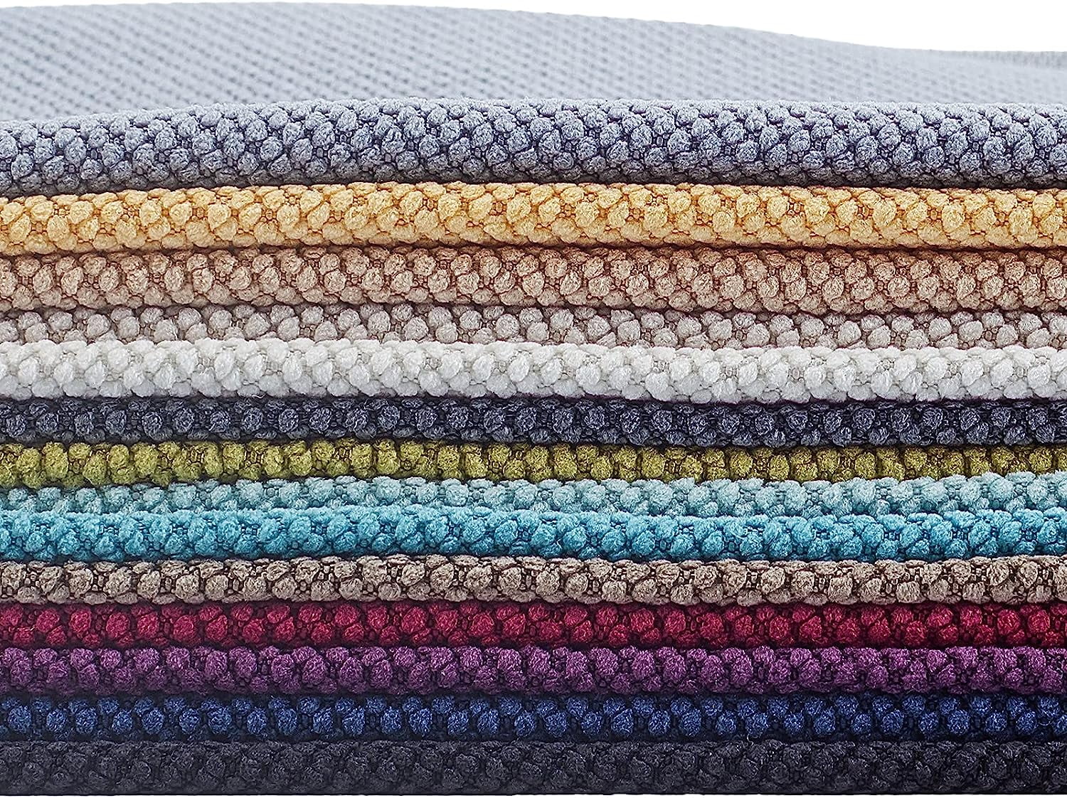 14Pcs Assorted-colors Flannel Fabric 12x8 inch Patchwork Cotton Fabric ...