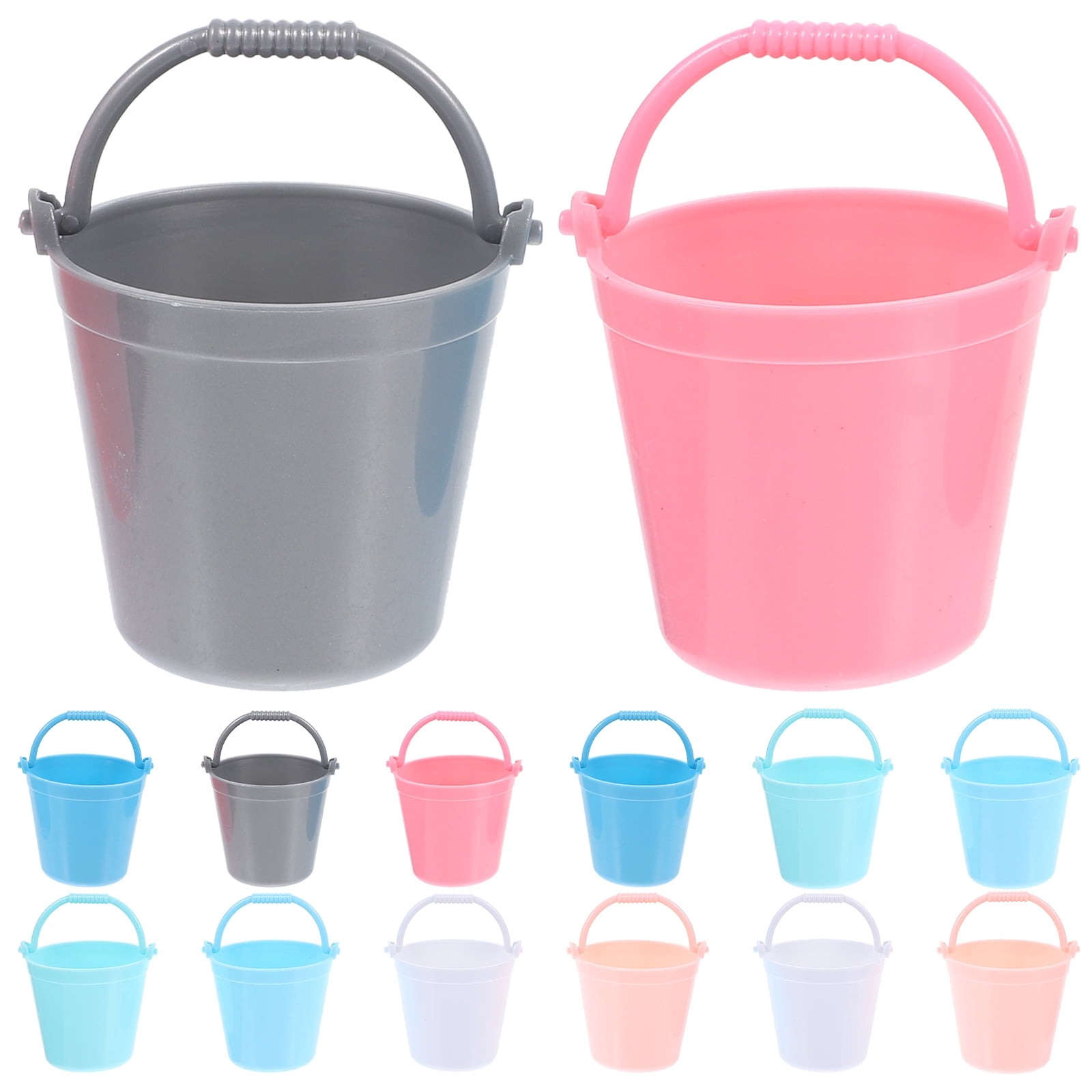 14Pcs Bucket Toy Kids Bucket Decor Sand Water Bucket Bucket Model for ...