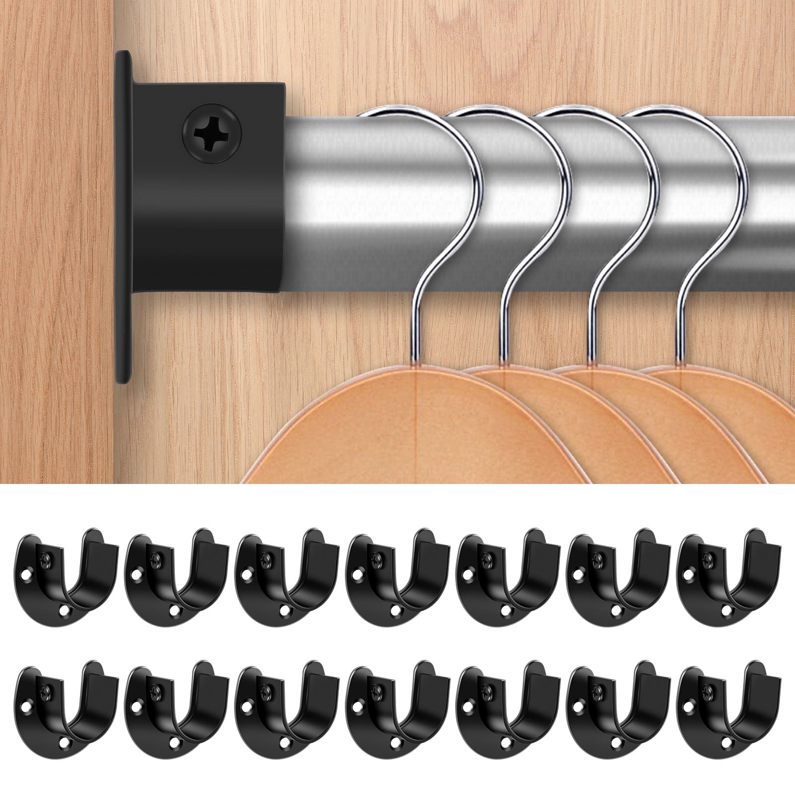 Closet Rod Support Pole