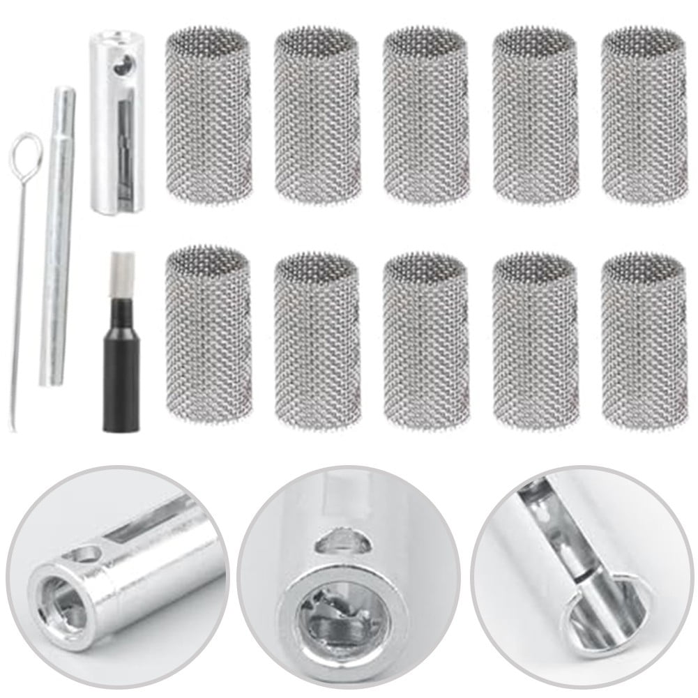 14Pcs Glow Parking Heater Special Repair Atomizing Mesh Thimble Wrench ...