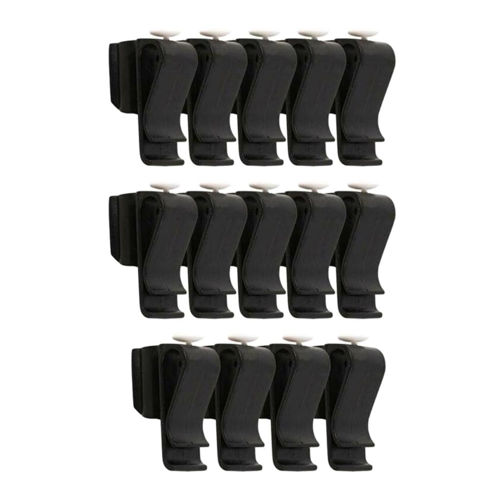 14Pcs Golf Club Bag Clips On Putter Clamp Holder Organizer Black ...