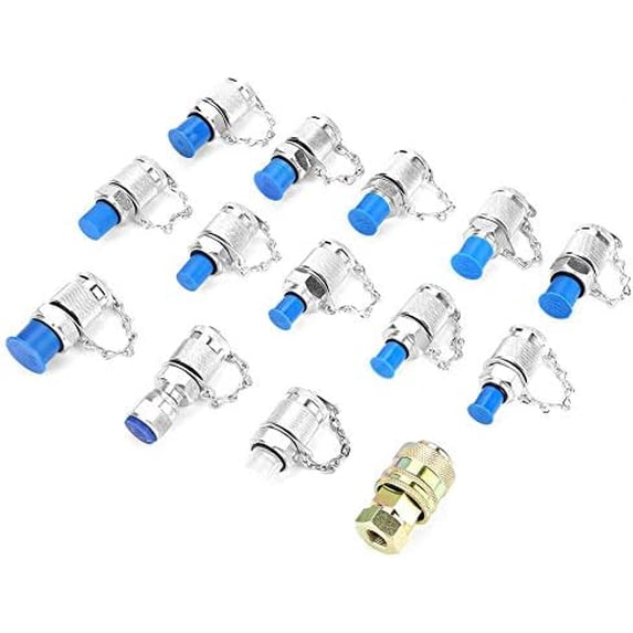 14Pcs Hydraulic Test Fittings, Hydraulic Test Point,Hydraulic Test ...