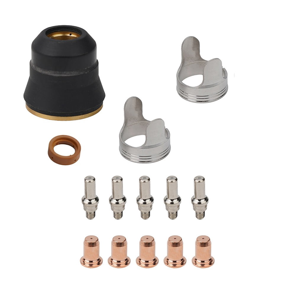 14Pcs Plasma Cutting Torch Sets Tip Electrode For Ipt40 Plasma Cutter ...