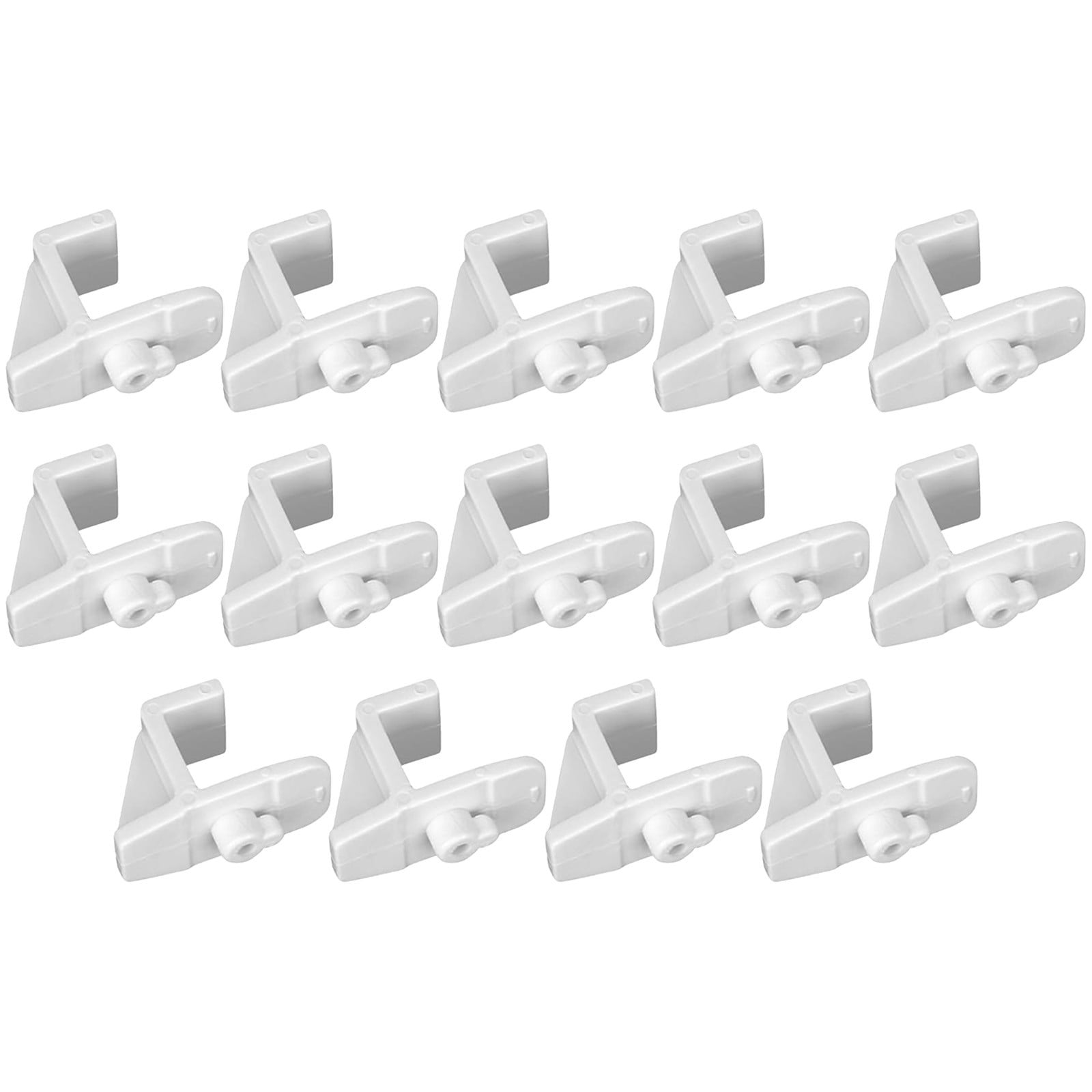 14Pcs Plastic Refrigerator Shelf Clips, Bracket Commercial Shelf Clip ...