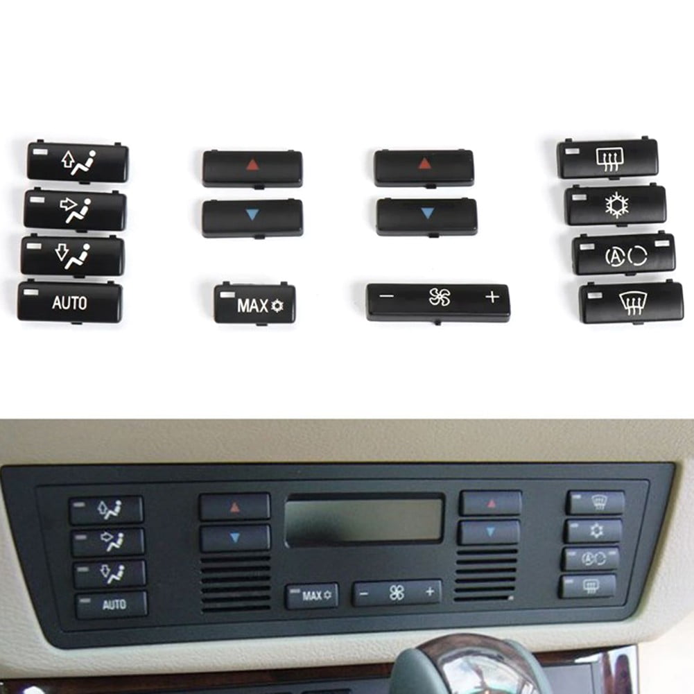 14Pcs/Set Car Climate A/C Control Panel Switch Buttons Cover For 5 ...