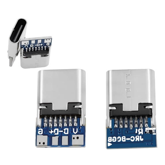 14Pin Female TypeC Connector 4 Solder Pad Female Plugs Sockets ...