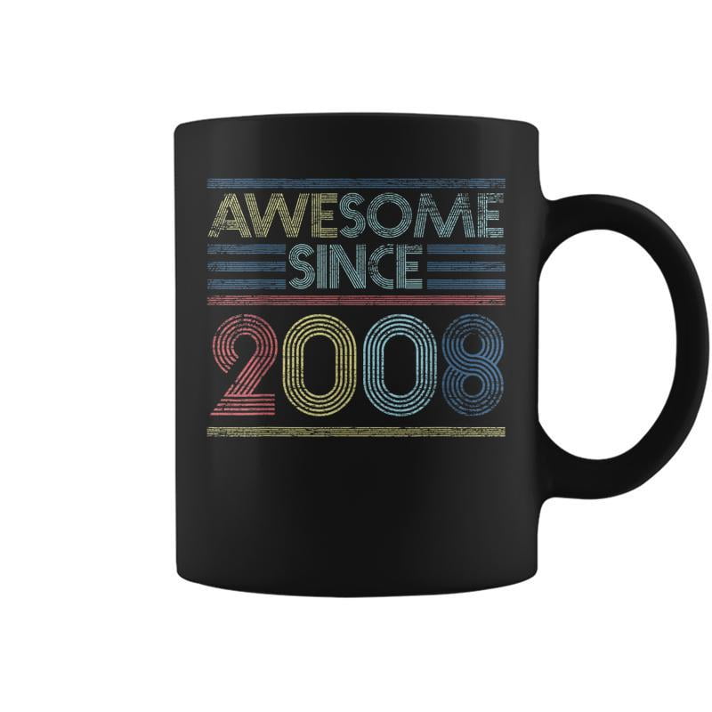 14Th Birthday Gifts Awesome Since 2008 Coffee Mugs - Walmart.com