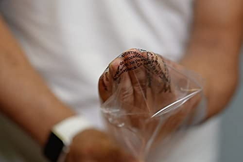 14X20 400 (Count) Clear Poly Bags With Suffocation Warning for Shipping ...