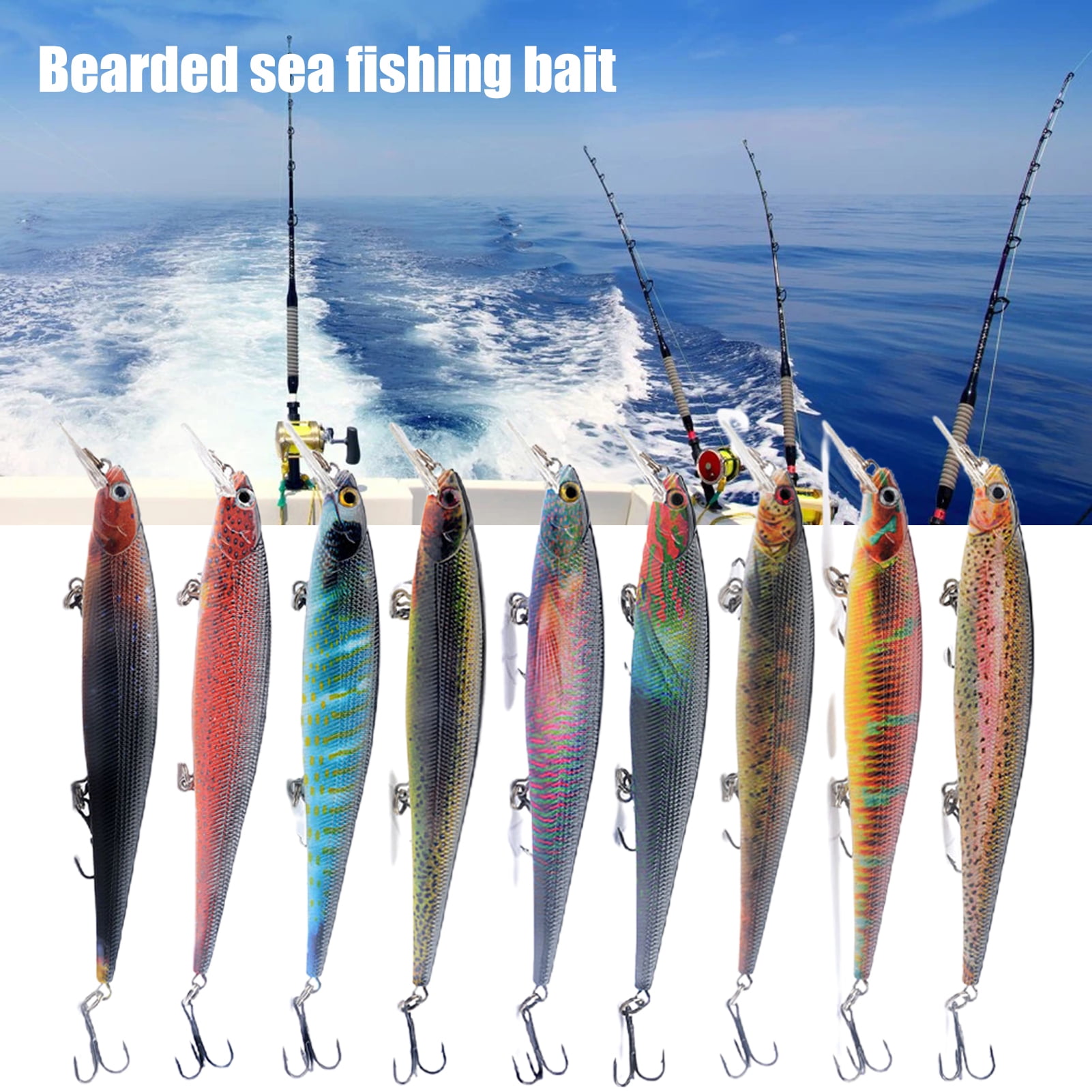 14cm/15g Fishing Bait Strong Penetration Tempting Sharp Top Water ...